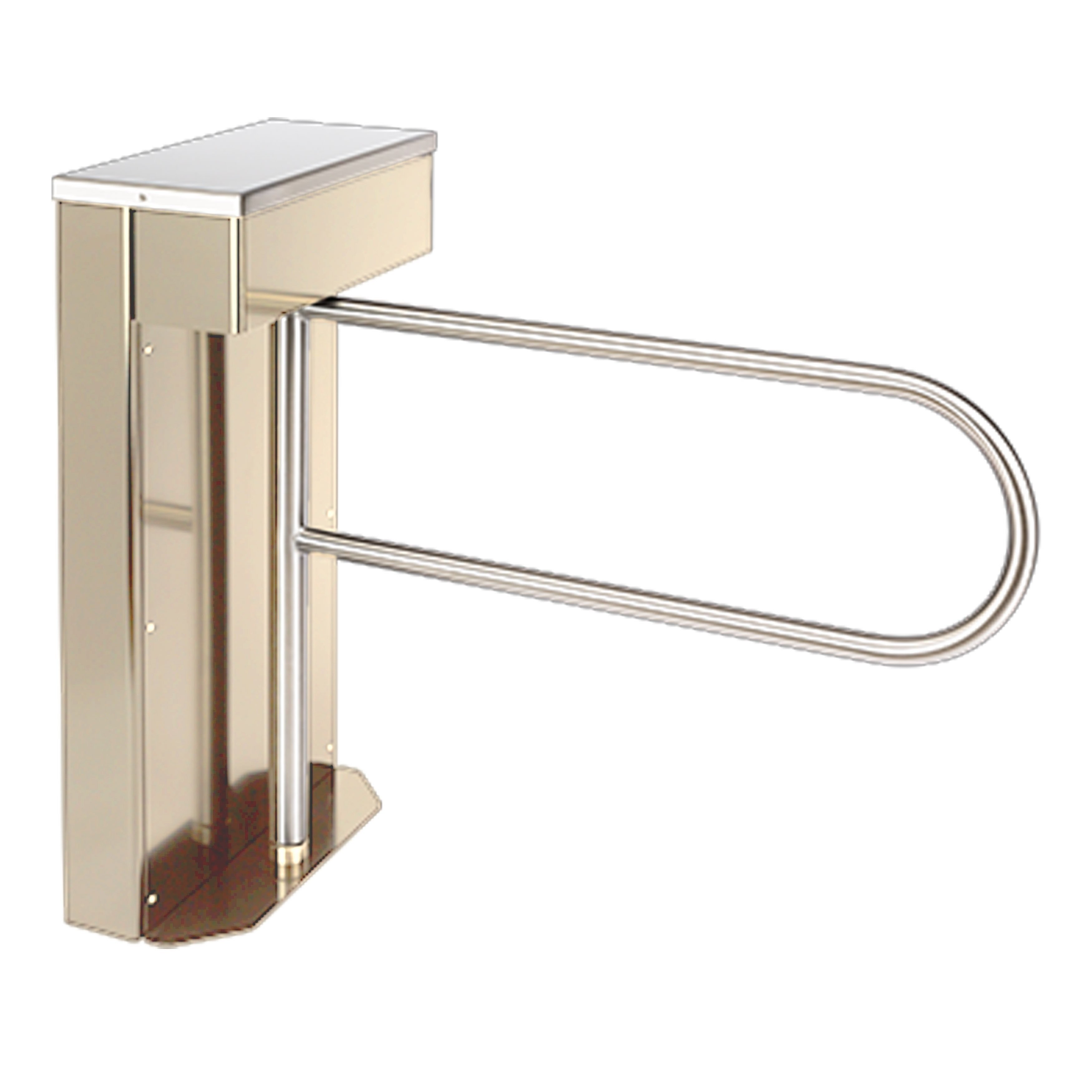 Motorized Waist-High Turnstile - Brute ADA-Compliant Accessible Gate ...
