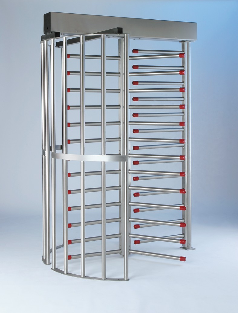High-Security Full Height Turnstile (Stainless Steel) - HS430-S-SS ...